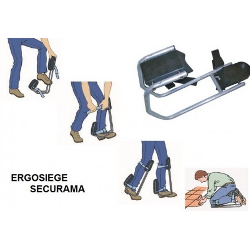 ERGO SIEGE Siège ergonomique assis à genoux