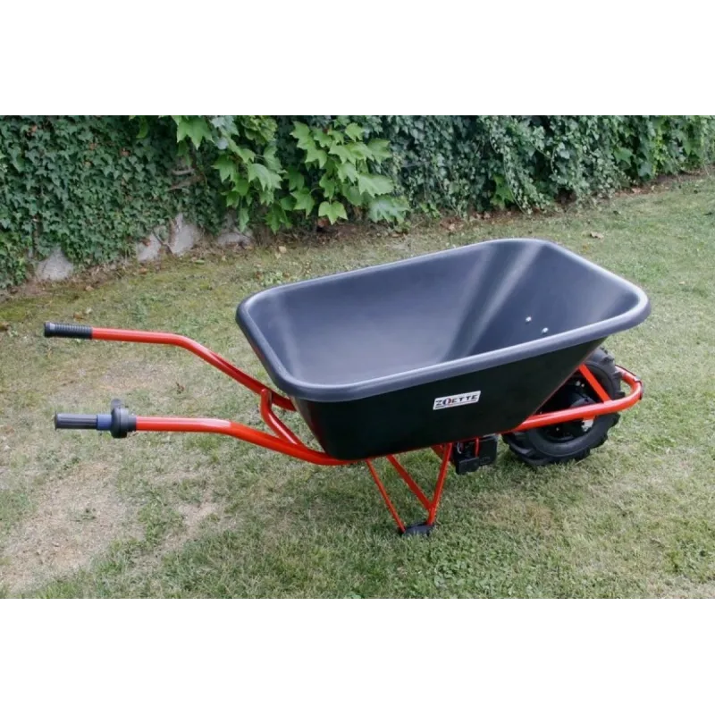 Brouette électrique ZOETTE renforcée PRO P120L motorisée