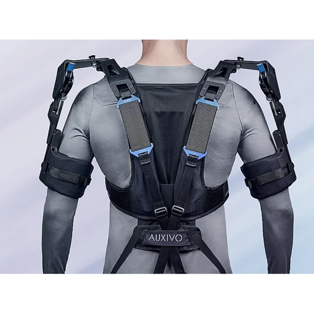 Exosquelette OmniSuit Auxivo : soutien des épaules réduction fatigue