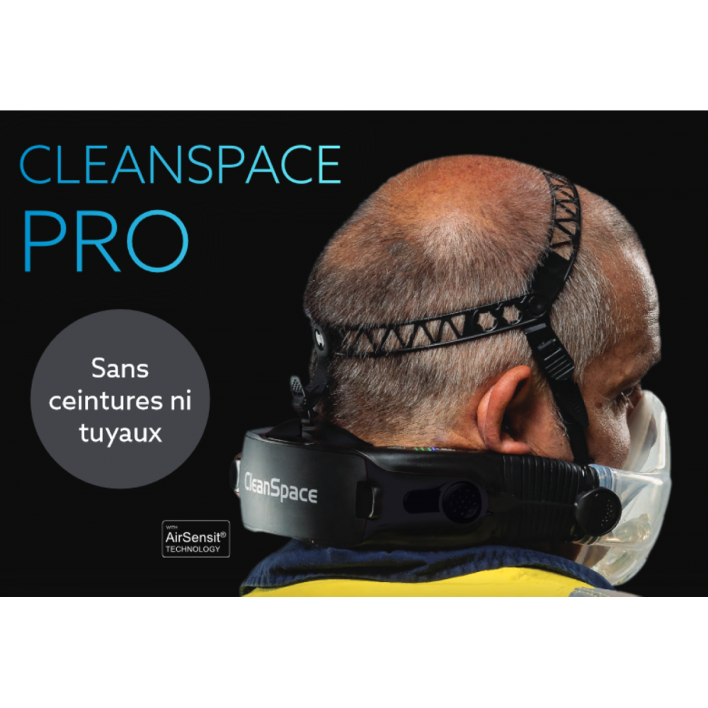 Kit cleanspace masque complet ULTRA A2P3 connecté