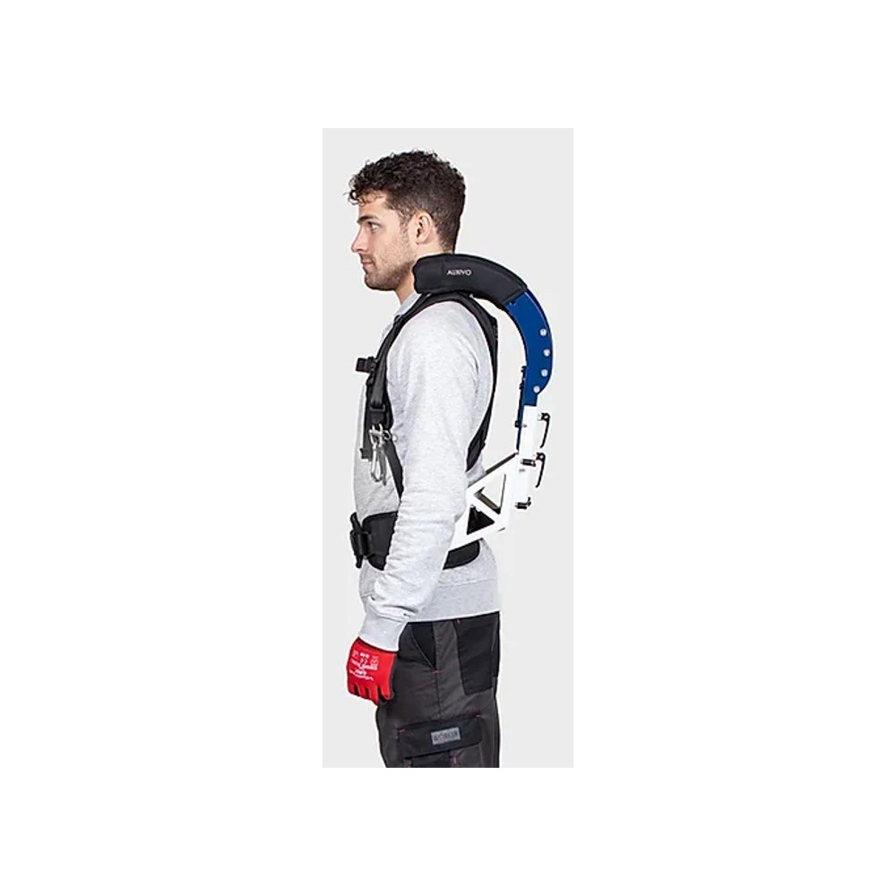 Exosquelette CarrySuit Auxivo : soutien épaule levage transport lourds