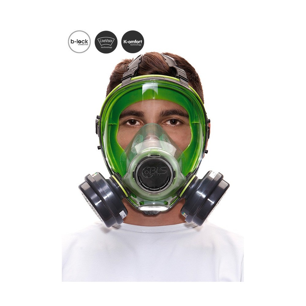 Masque complet silicone à cartouche BLS 5000 type B Lock