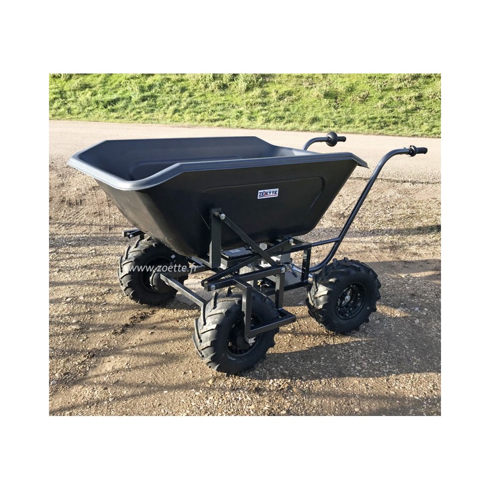 Mini Dumper ZOETTE à moteur brouette basculante