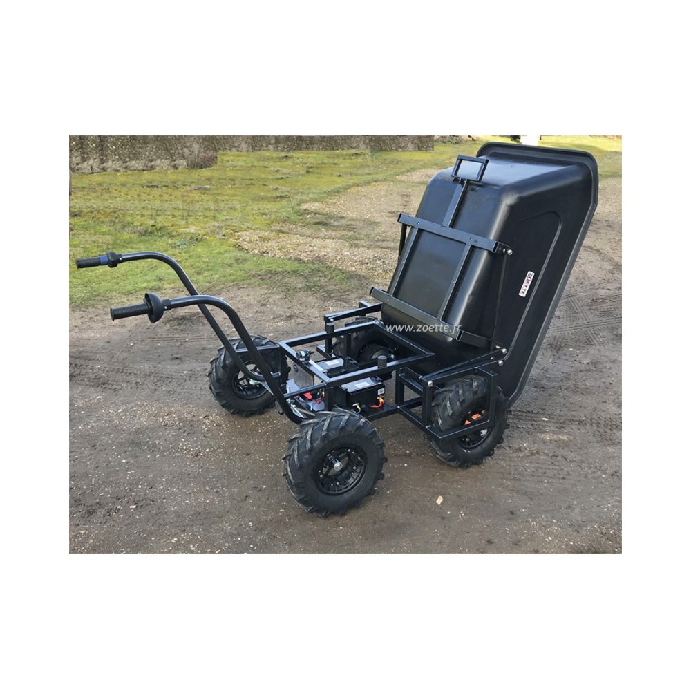 Mini Dumper ZOETTE à moteur brouette basculante