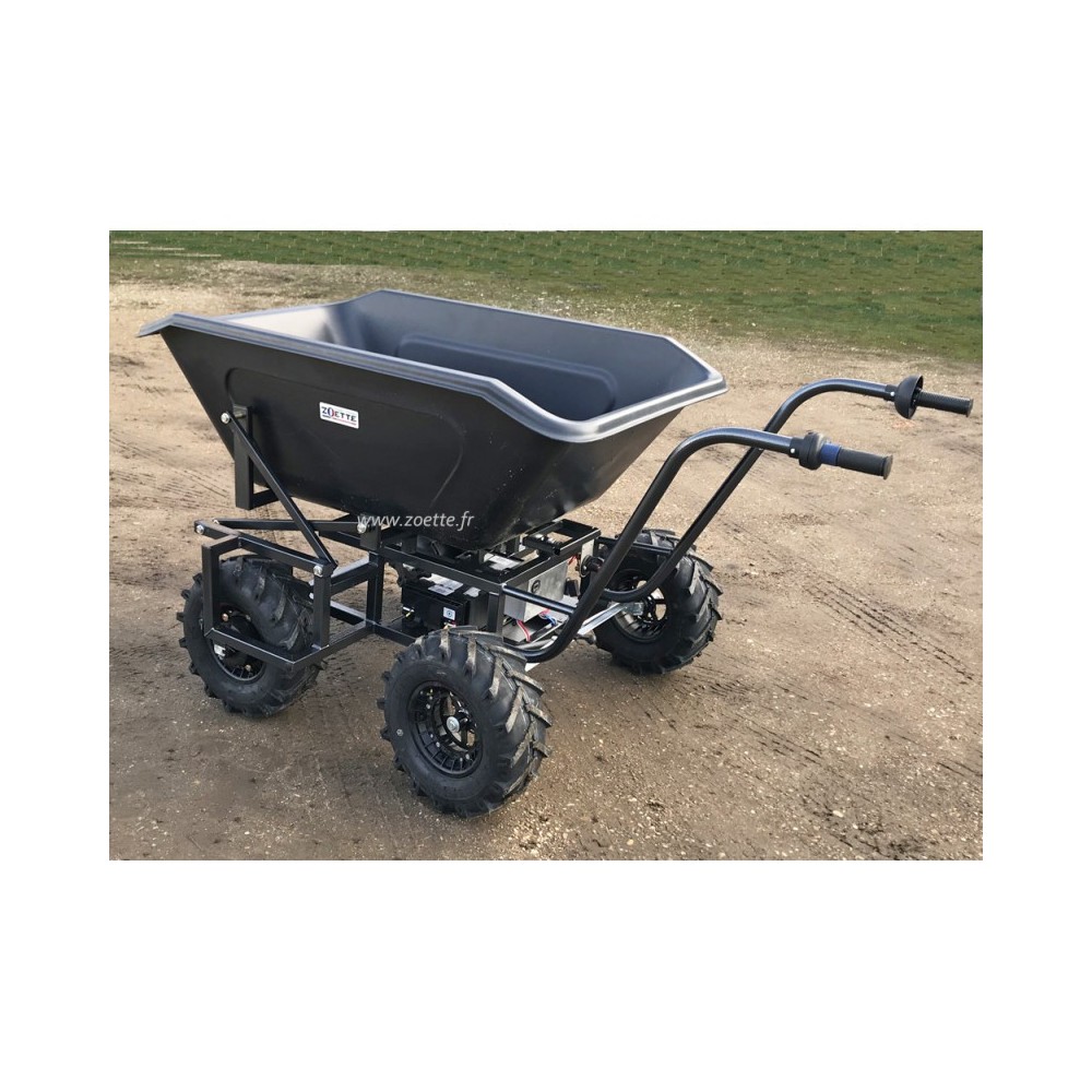 Mini Dumper ZOETTE à moteur brouette basculante